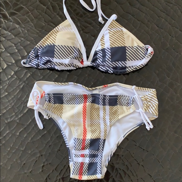 GLAM GARAGE | Swim | Plaid Bikini | Poshmark